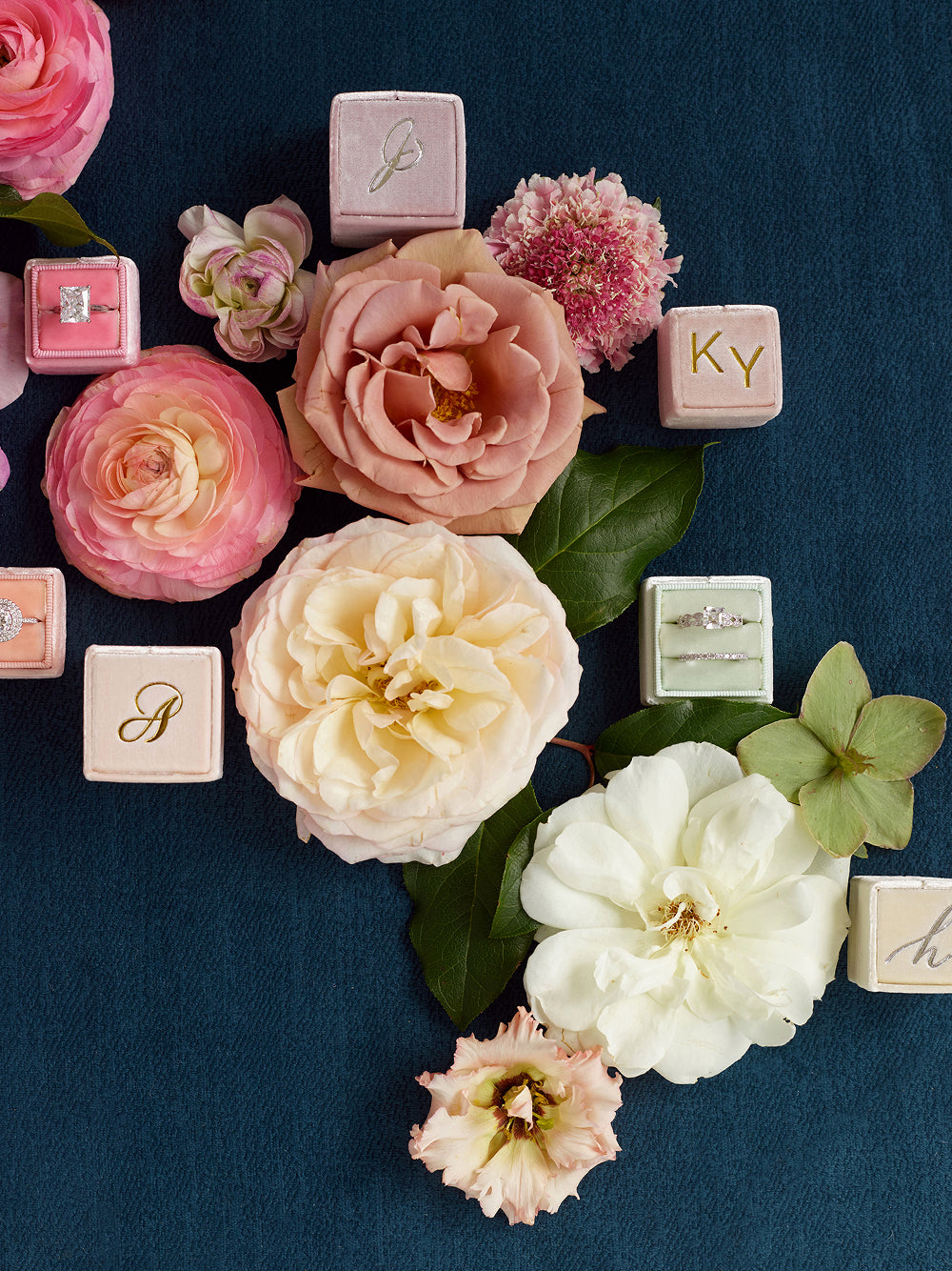 Foiled Monograms – The Mrs. Box